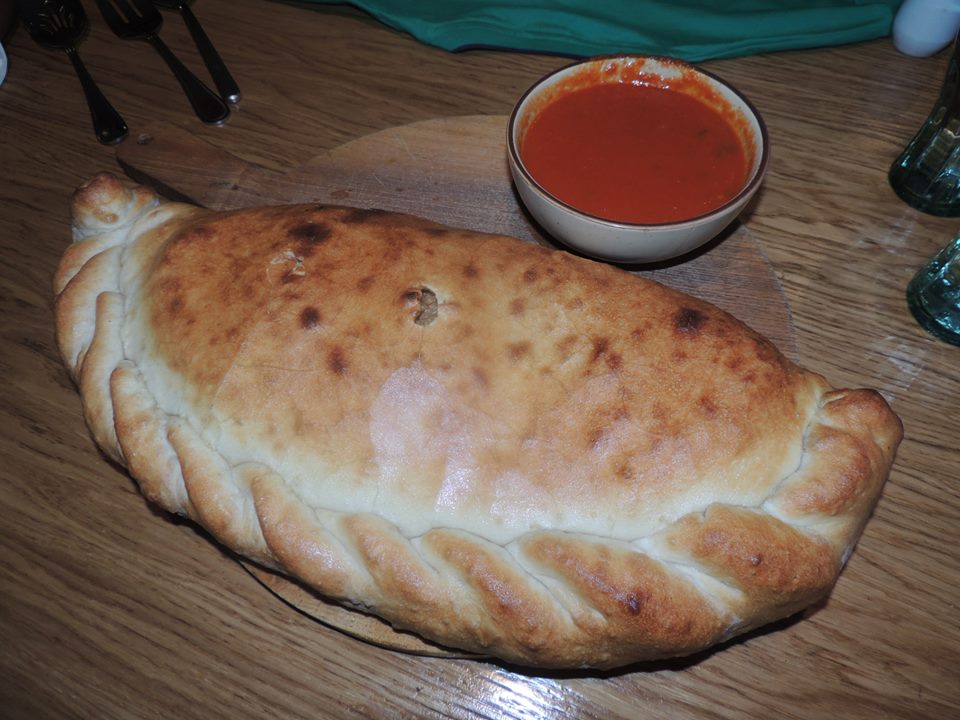 Amalia's 5lb Calzone Challenge - FoodChallenges.com - FoodChallenges.com