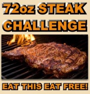 double barrel steak - FoodChallenges.com - FoodChallenges.com