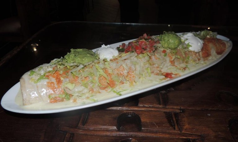 El Cerro's "El Papi Grande" Burrito Challenge (341 S College Rd ...